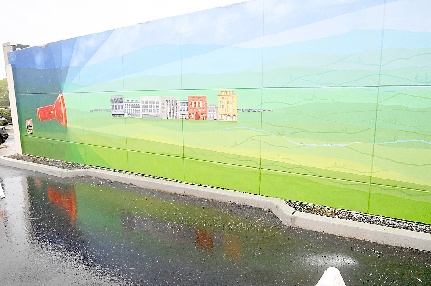 Garber mural dedication event 03 | News, Sports, Jobs - Altoona Mirror